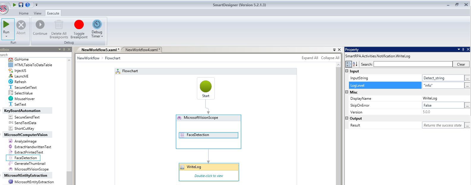Microsoft Computer Vision- Face Detection | Robility Docs